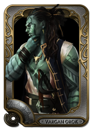 Vargan Orok, Half Orc Blood Hunter - SavageRifts.com